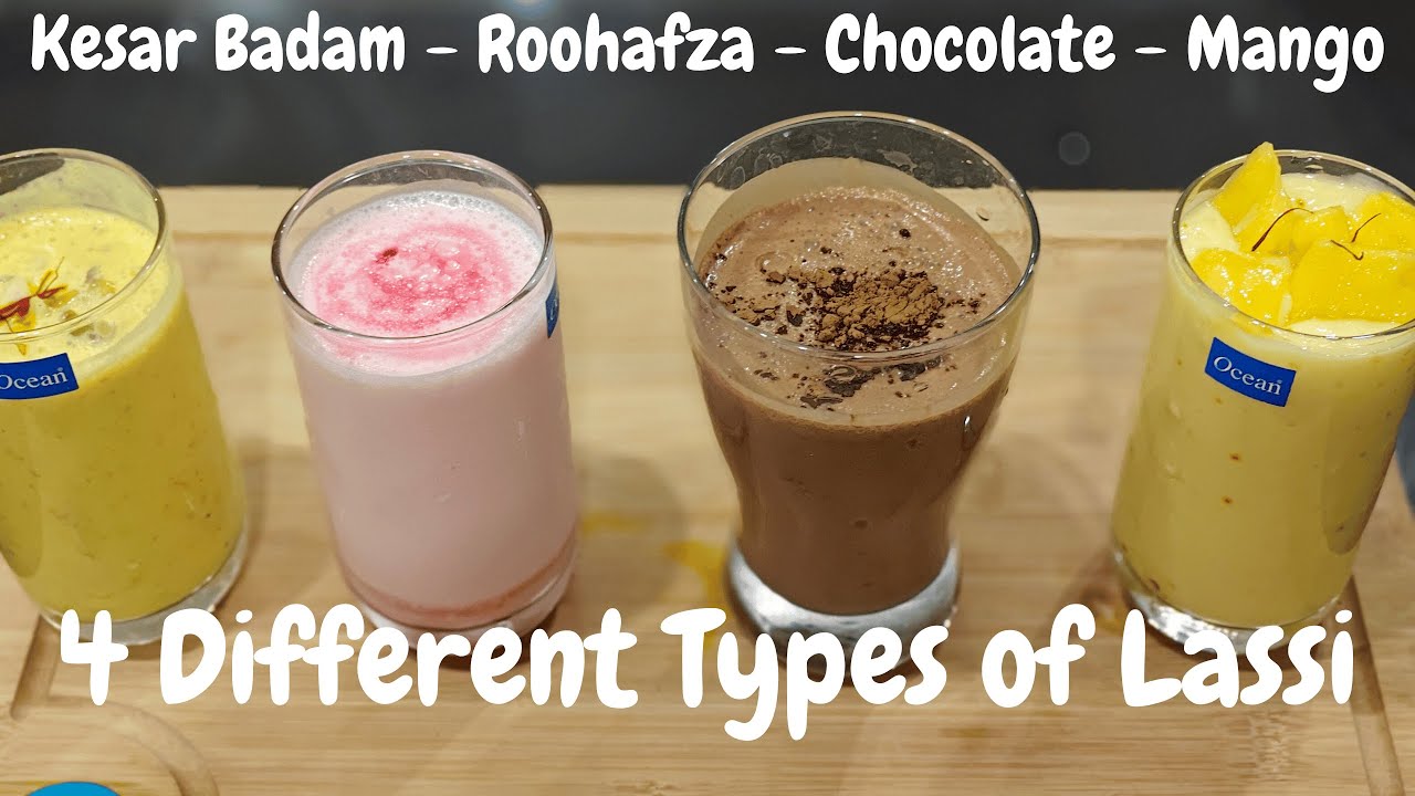 How To Make Different Lassi? | Sweet Lassi Recipe | Summer Drink Recipe ...