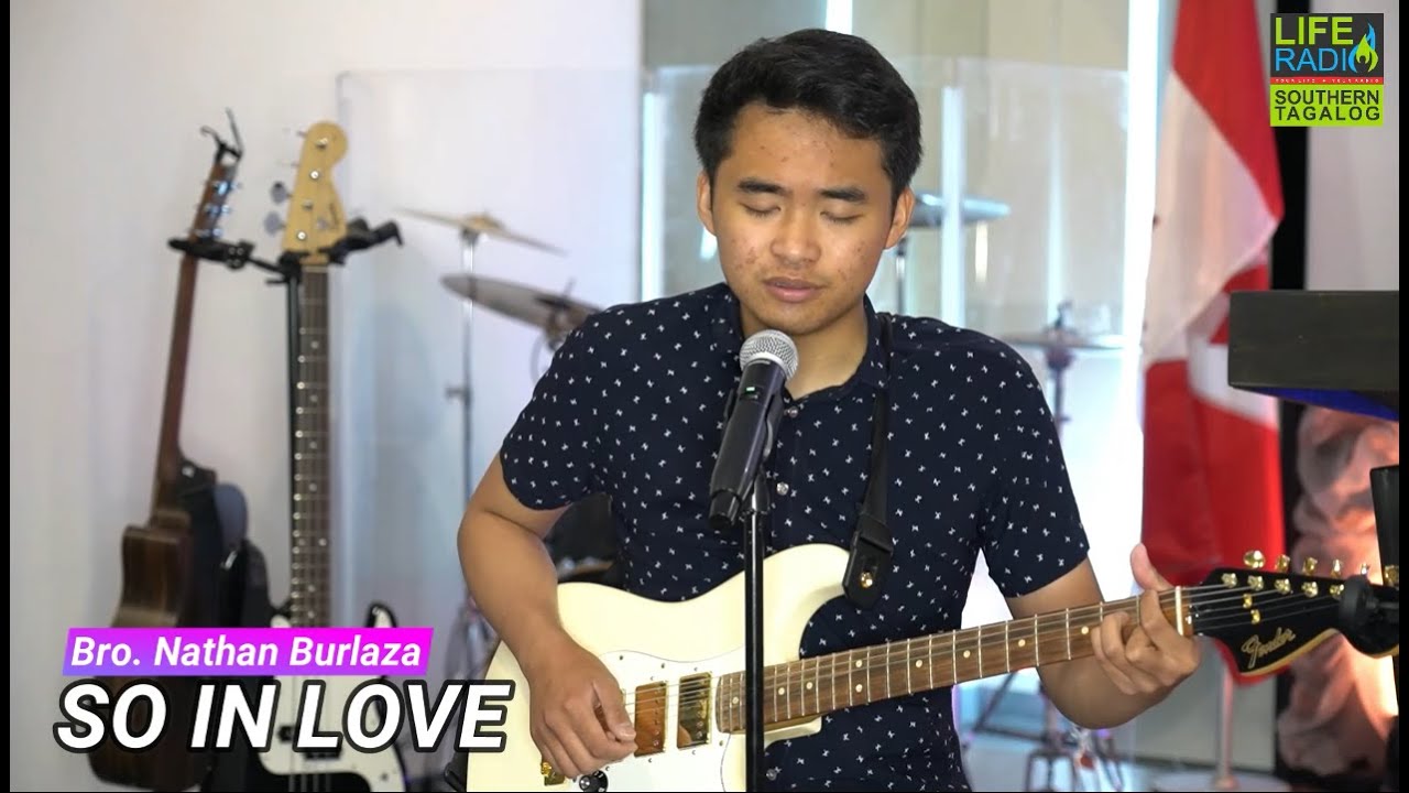 Bro. Nathan Burlaza covers "So in Love" (Mark Barlow) on Life Radio ...