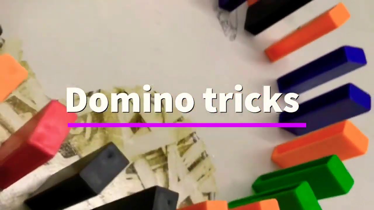 Domino tricks for Beginners - YouTube
