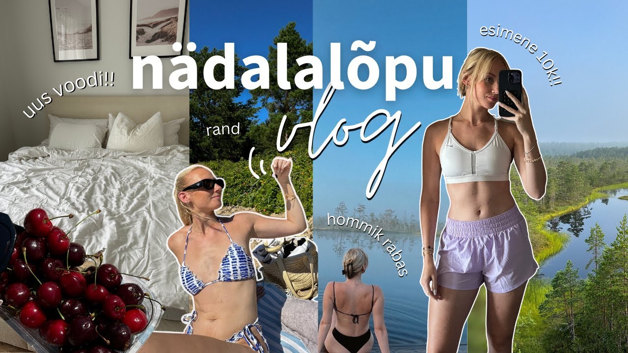 juuli viimane VLOG: varahommik rabas, esimene 10k jm. - YouTube