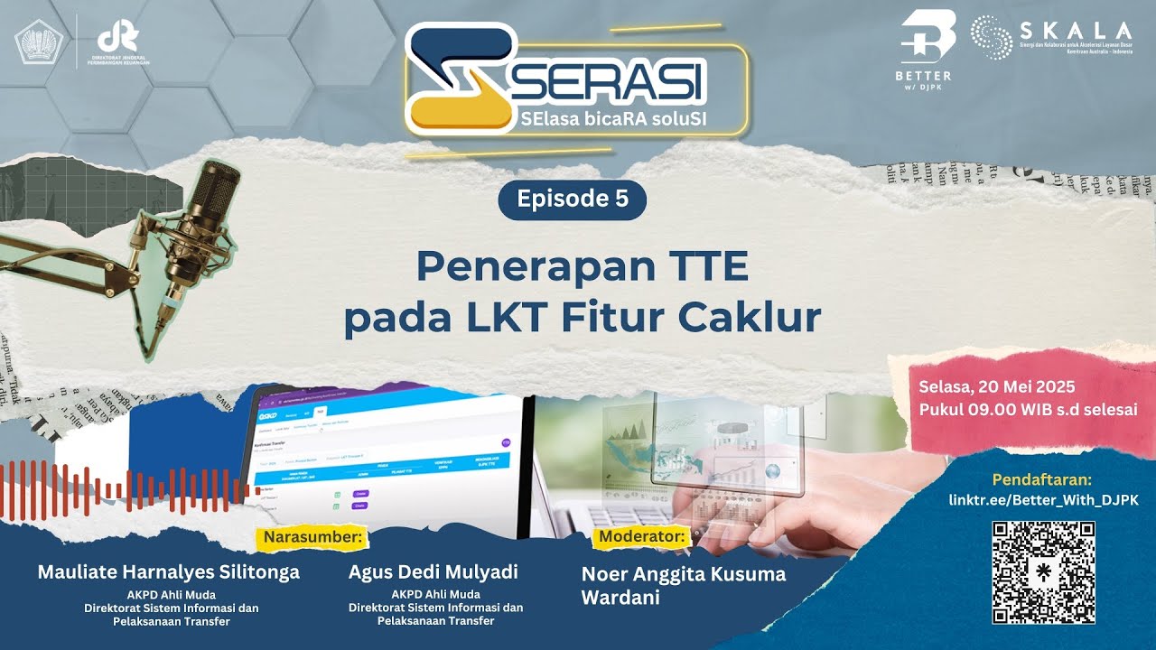 SERASI 2025 Episode 5 - "Penerapan TTE pada LKT Fitur Caklur" - YouTube