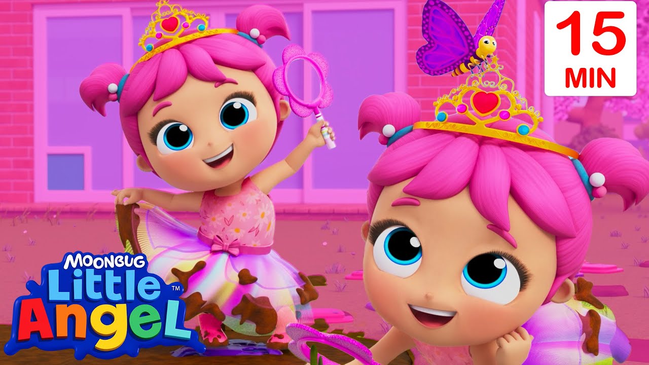 Princesses Can Get Messy Too! 👸💖| Cute Cartoons for Girls | Fun Videos ...