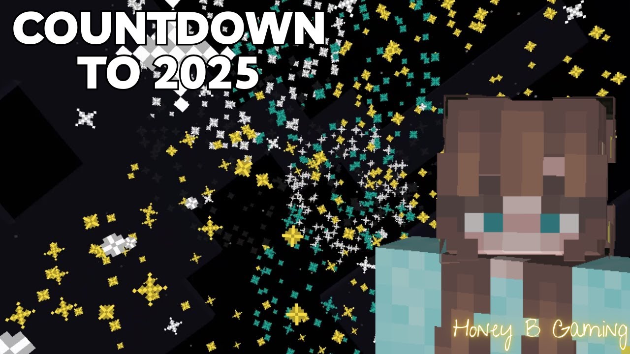 Countdown to 2025! | Minecraft New Year's Countdown - YouTube
