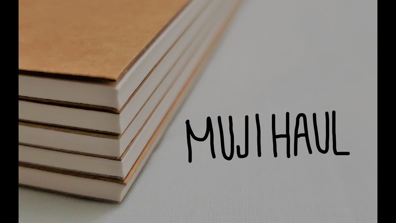 MUJI HAUL - Back To School Japanese Stationery ;) - YouTube