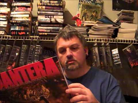 Pantera vinyl box set and small cd pickups - YouTube