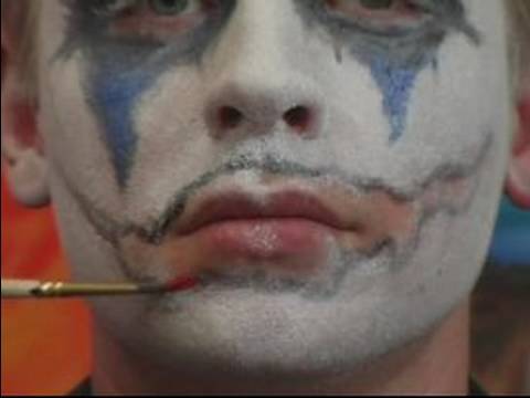 Halloween Scary Clown Makeup : How to Create a Clown Mouth - YouTube