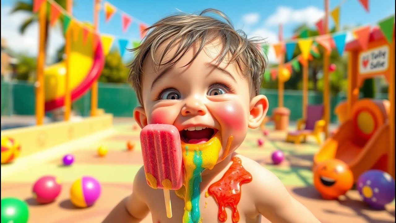 Yummy Rainbow Popsicles | Fruity Fun Treats | Nursery Rhymes for Kids ...