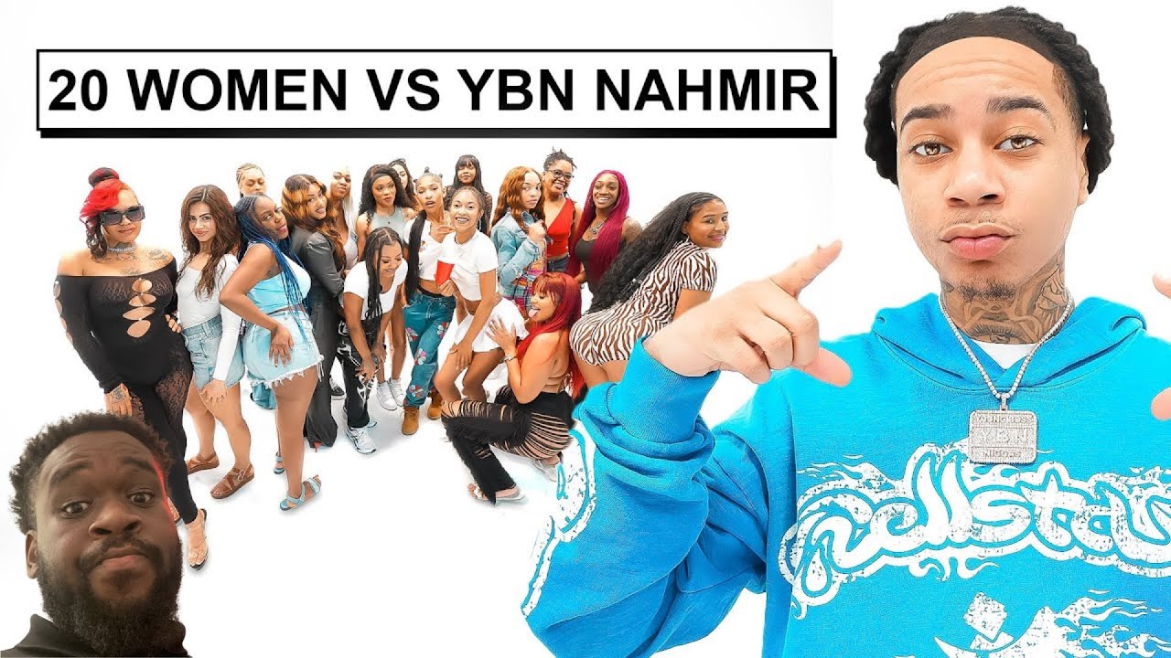 REACTING TO 20 WOMEN VS 1 RAPPER: YNB NAHMIR #reactionvideo #ybnnahmir ...