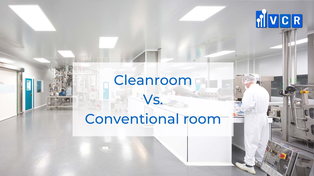 Differences between cleanroom and conventional room - YouTube
