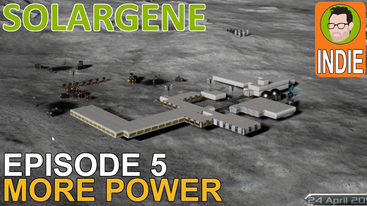 Solargene - Space colony building simulator - YouTube