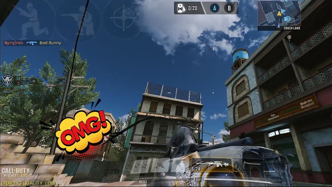 Cod Mobile in Low Graphics Settings with HD Resources - YouTube