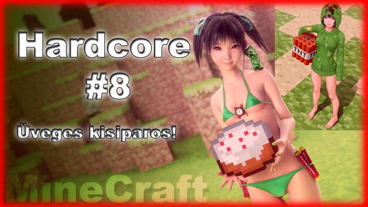 Minecraft HardCore 8 rész [Üveges kisiparos!] - YouTube