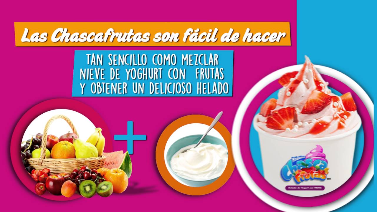 MAQUINA CHASCAFRUTAS - YouTube