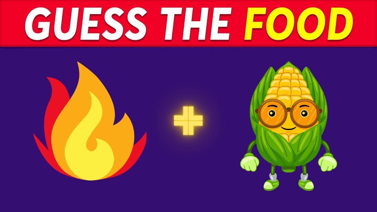Guess The 60 Food | By Emoji Food and Drink by Emoji Quiz - YouTube