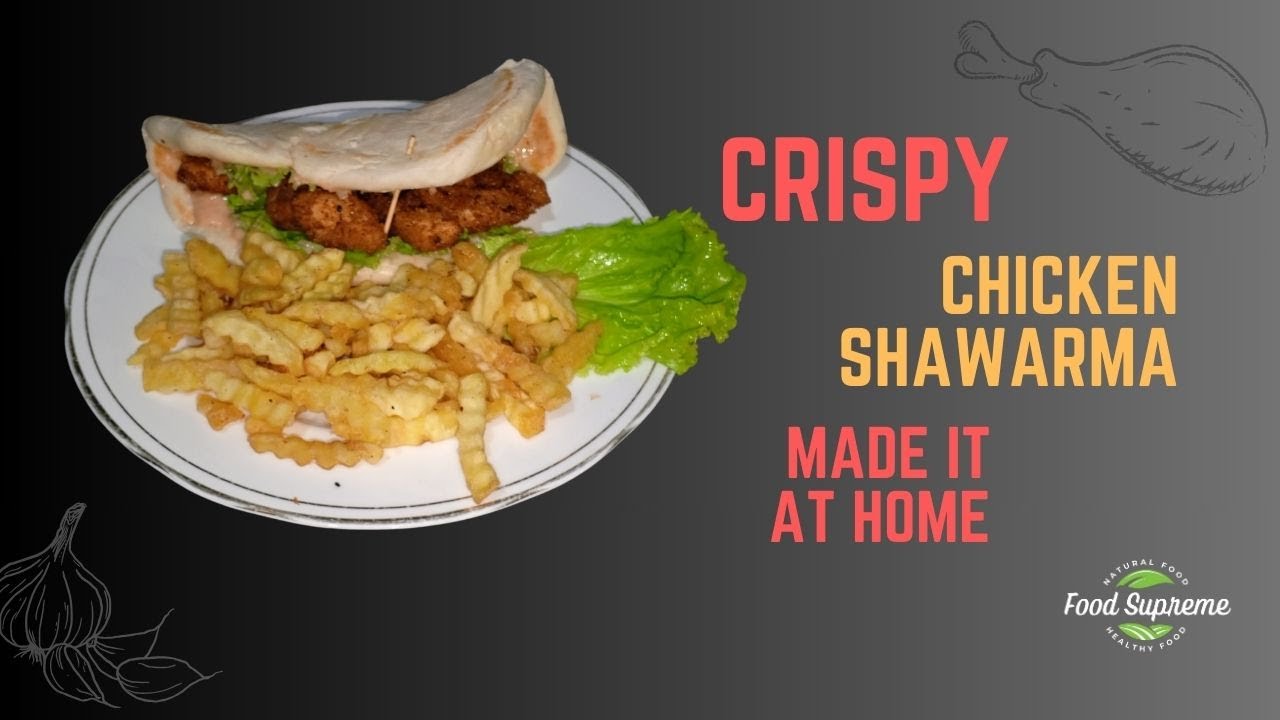 Crispy Chicken Shawarma Recipe | Authentic Middle Eastern Flavor by ...