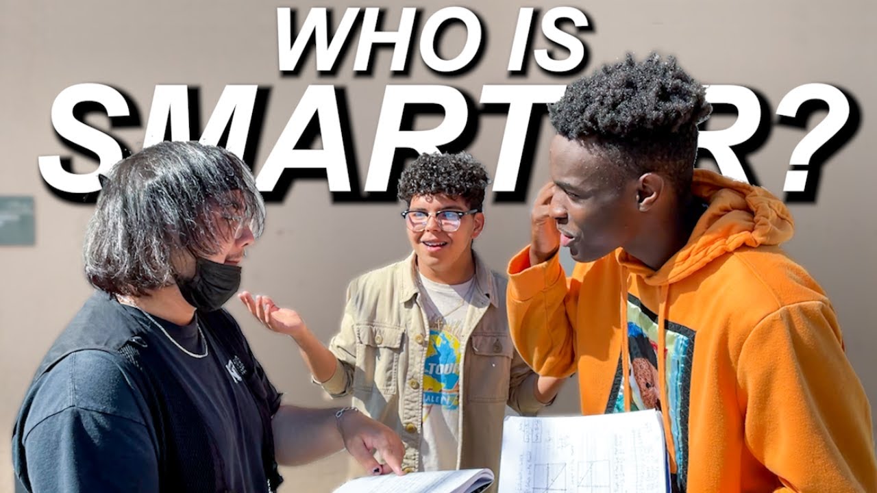 WHICH FRIEND IS SMARTER?? - YouTube