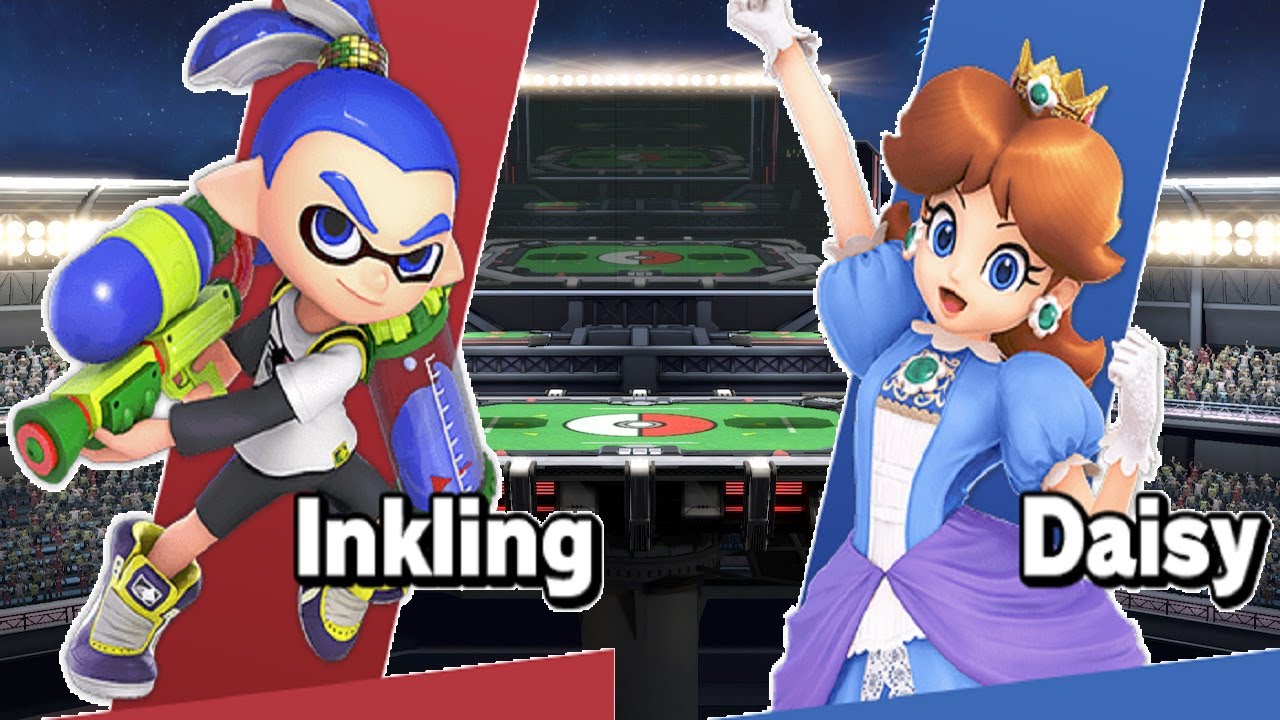 Inkling vs. Daisy (Super Smash Bros. Ultimate) - YouTube