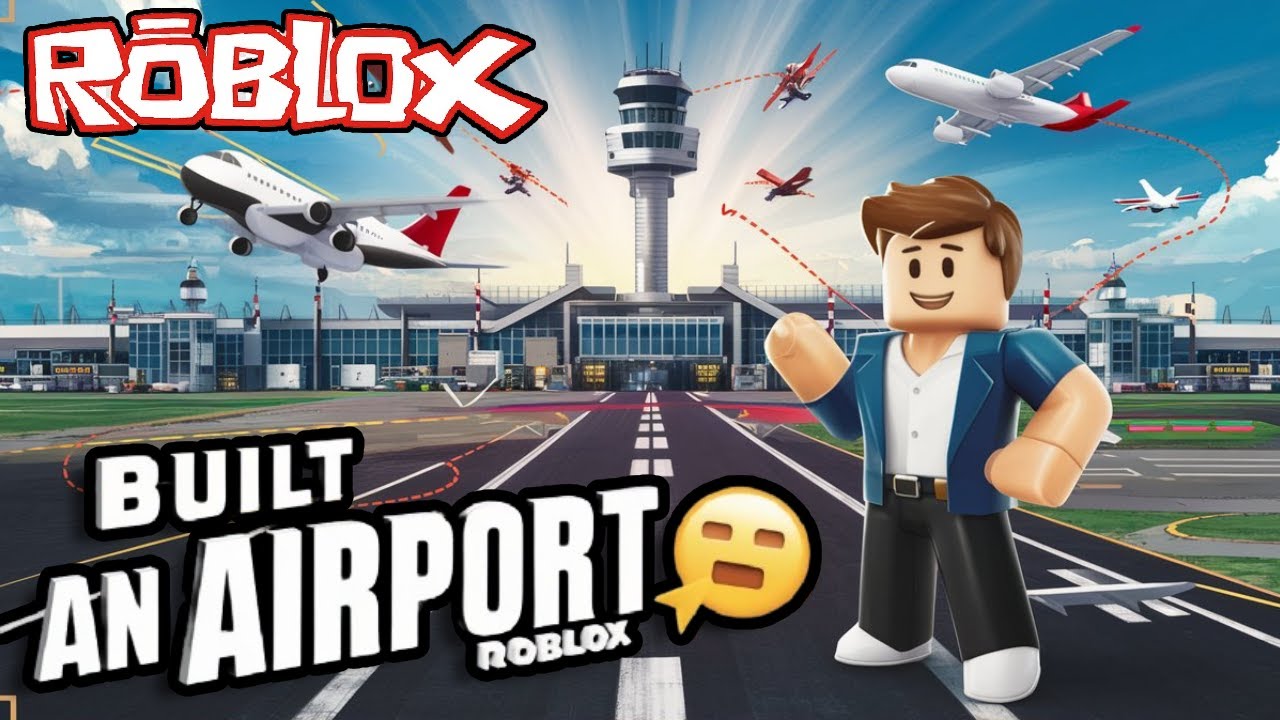 Roblox || I Built An Airport Inside My Resort || ️ - YouTube