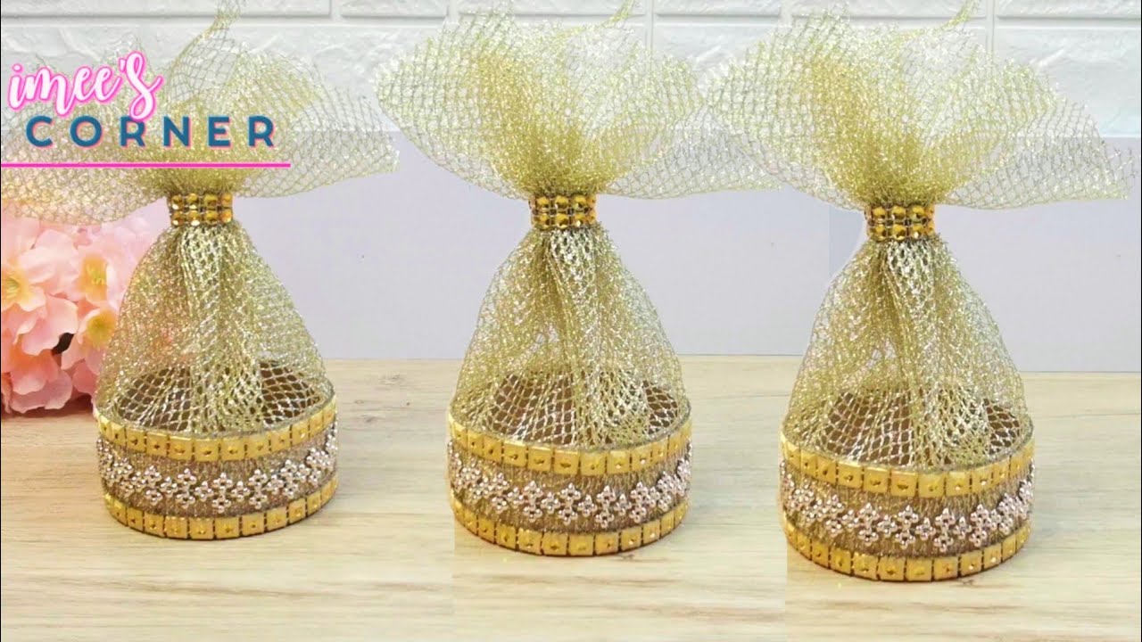 Wedding Gift Packaging using Recycled Materials - YouTube