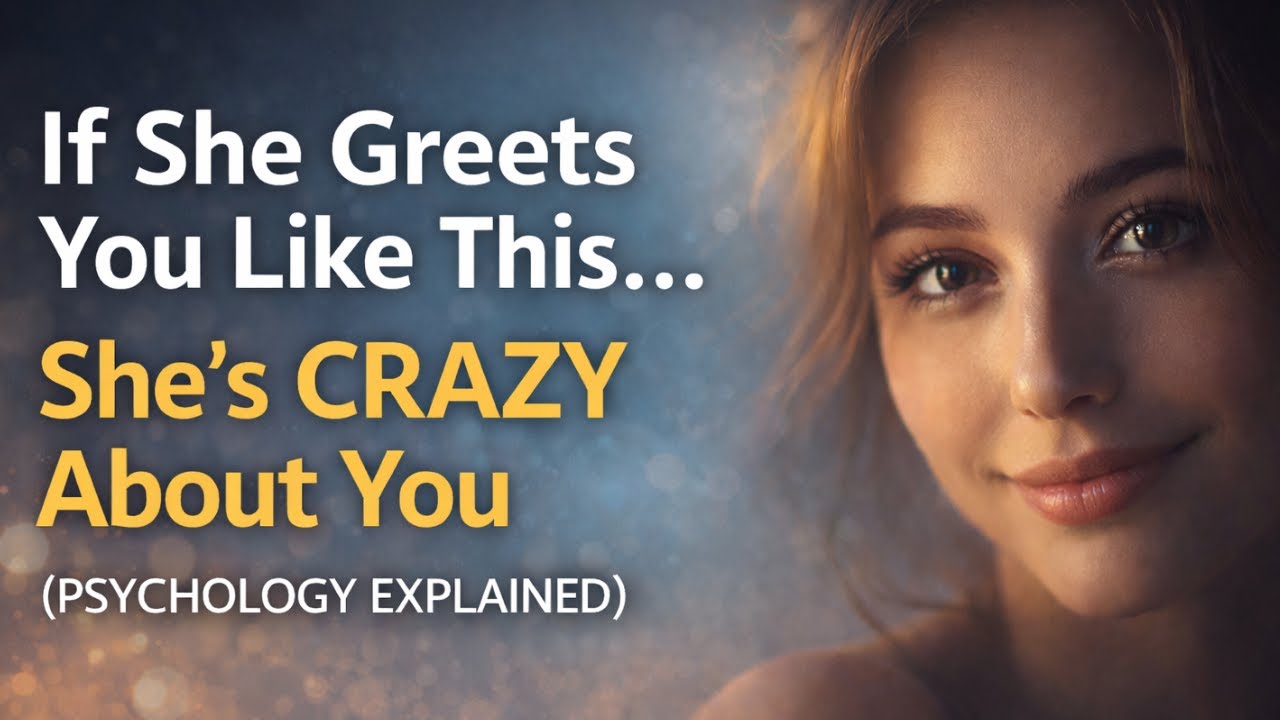 If She Greets You Like This… She’s Crazy About You (Psychology ...