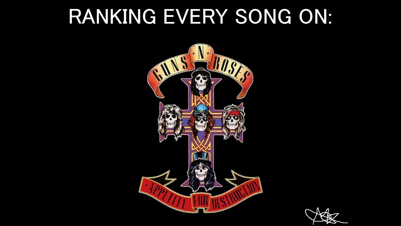 Ranking EVERY song on "Appetite for Destruction" by GN'R - YouTube