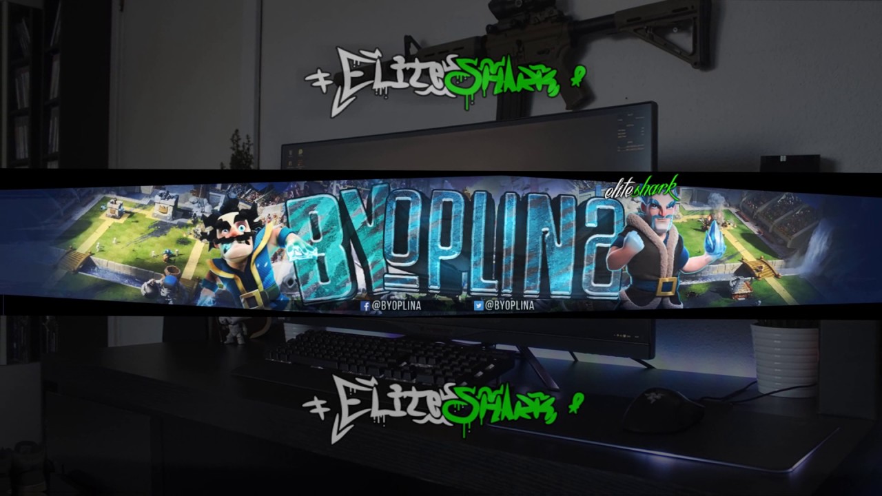 | Banners Gratis Para Subs | By:EliteShark | Sub:ByOplina - YouTube