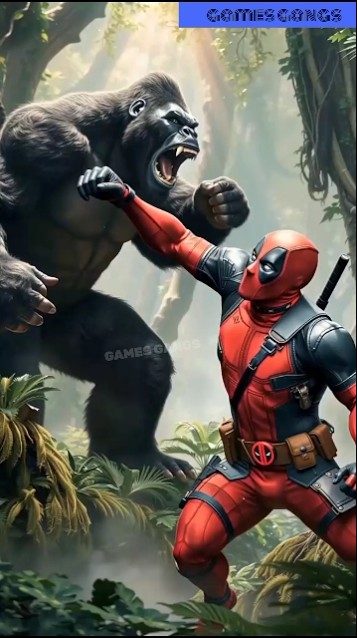 Evolution of Deadpool : Deadpool Gorilla and Godzilla evolution🤣 #funny ...