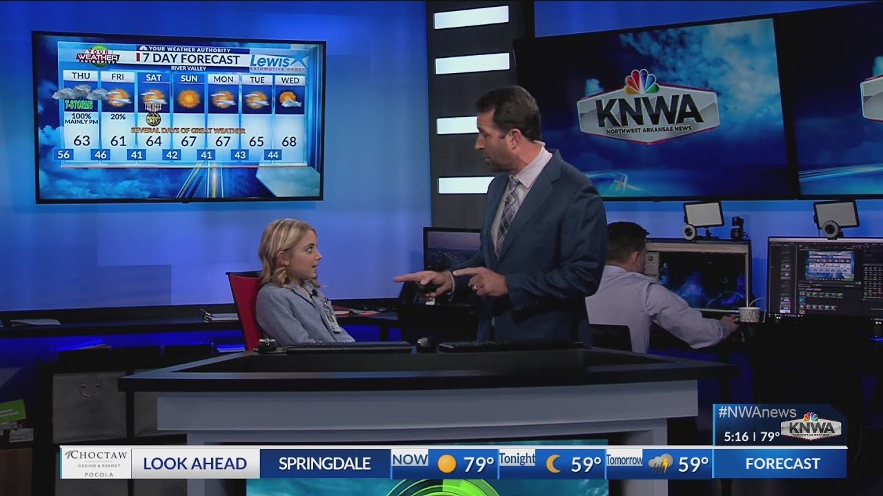 Super Weather Kid: Caroline Culver - YouTube