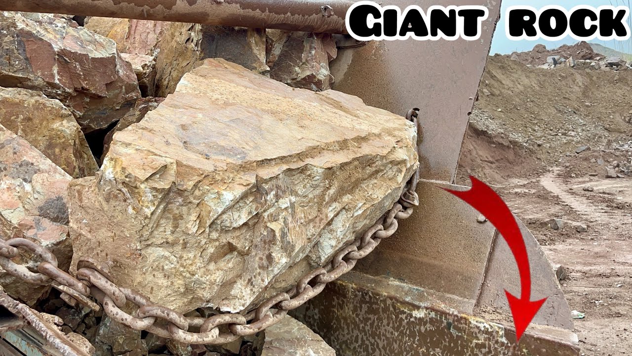 ☠️EXTREME Oddly Satisfying Giant Rock Destruction 💥| Rock Crushing ASMR ...