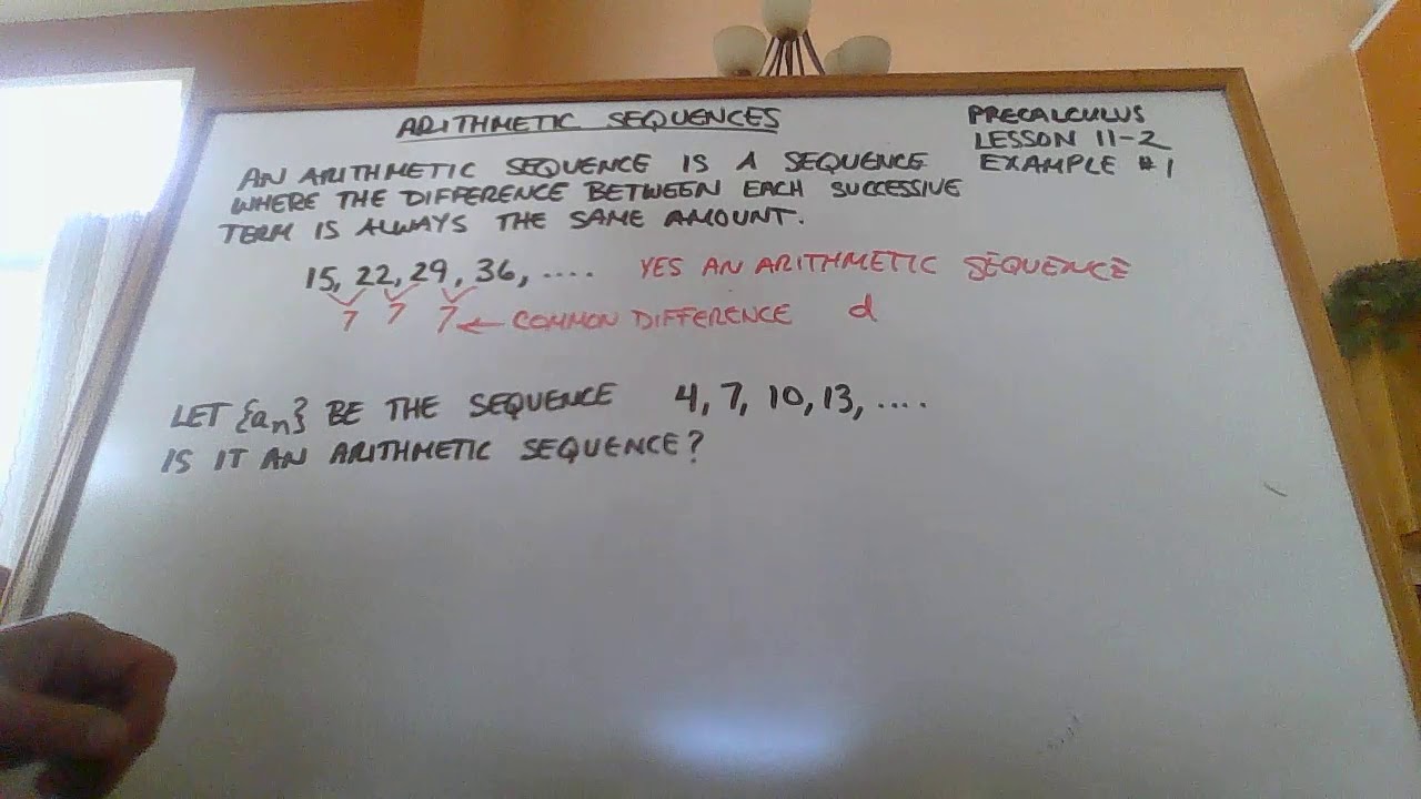 Precalculus Lesson 11-2 Example #1 - YouTube
