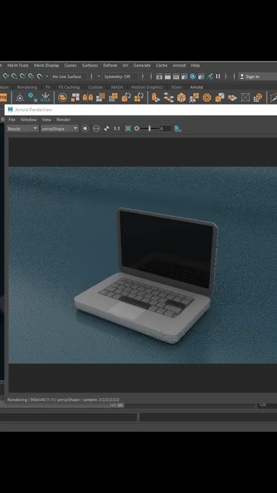 How to Make a Laptop in Autodesk Maya | Timelapse #autodesk #maya #laptop - YouTube