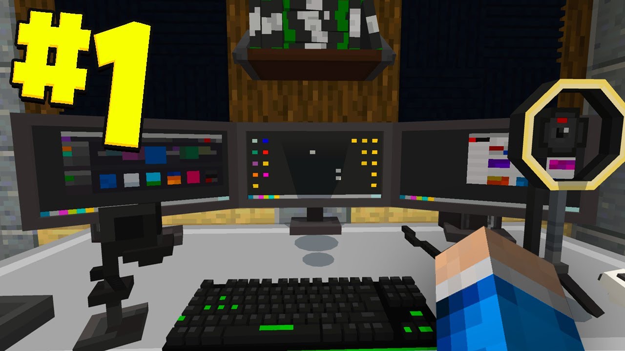 Nr. 1 DANSKE STREAMER?! - Minecraft Streamer Life Simulator #3 - YouTube