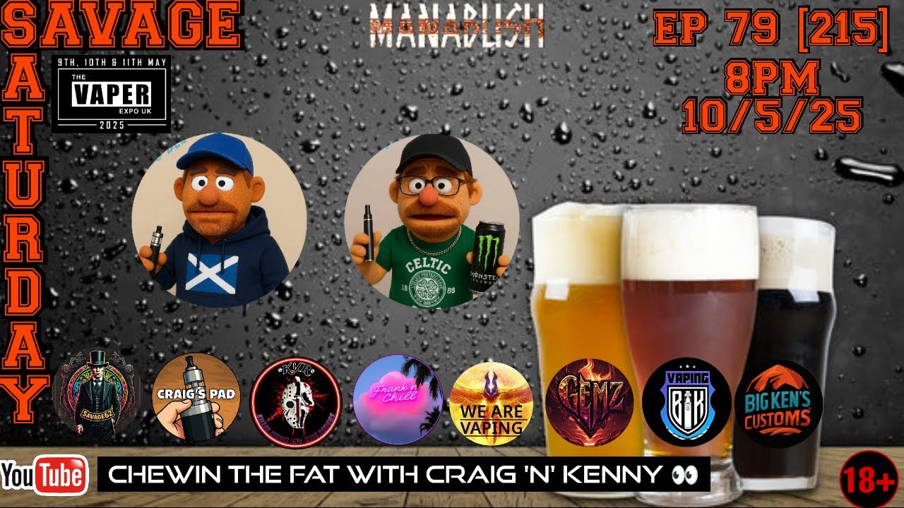 SAVAGE SATURDAY EP 79 [215] CHEWIN THE FAT WITH CRAIG 'N' KENNY 👀 🔞 # ...