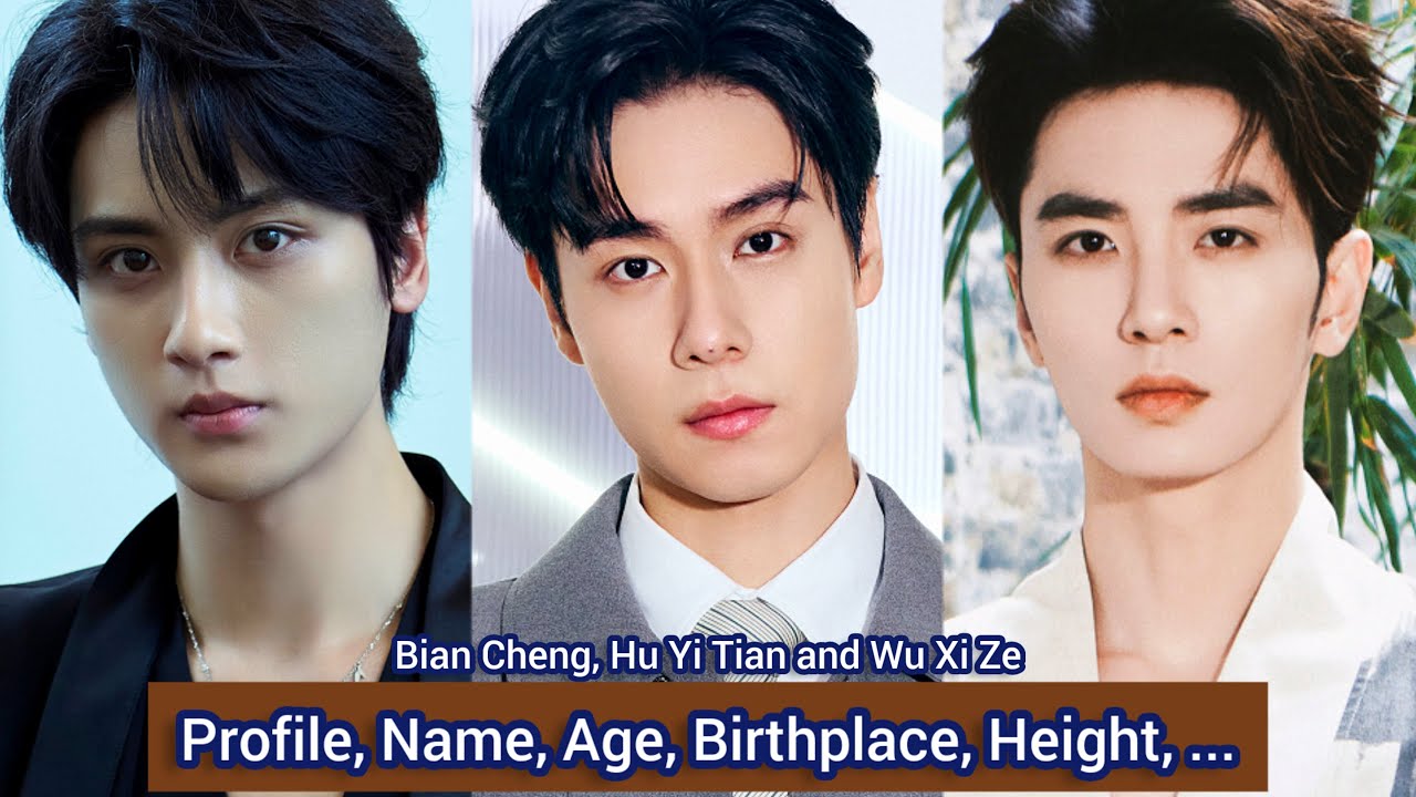 Hu Yi Tian, Wu Xi Ze and Bian Cheng | Profile, Name, Age, Birthplace ...