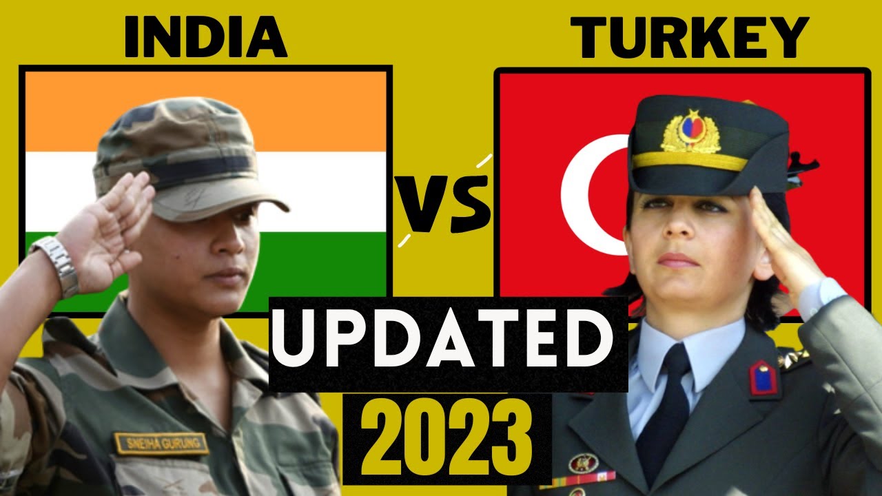 India vs Turkey Military Power Comparison 2023| Turkey vs India 2023 ...