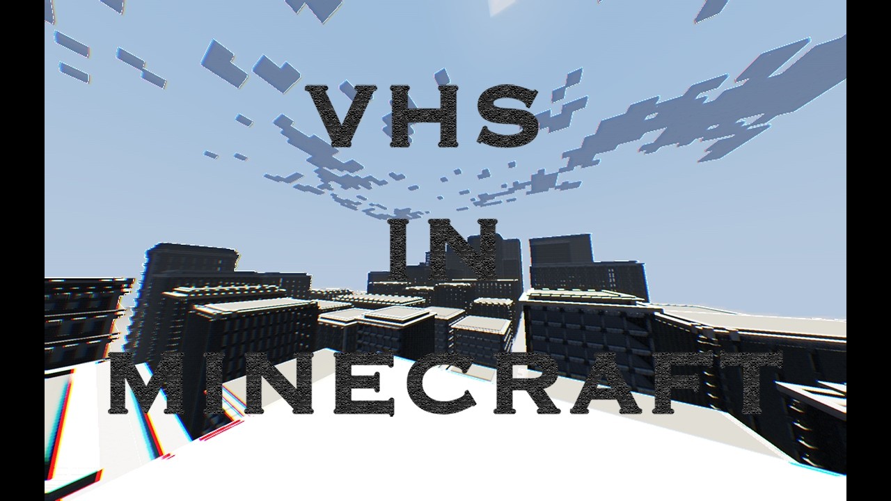 Minecraft VHS testing , The pig in the grass - YouTube