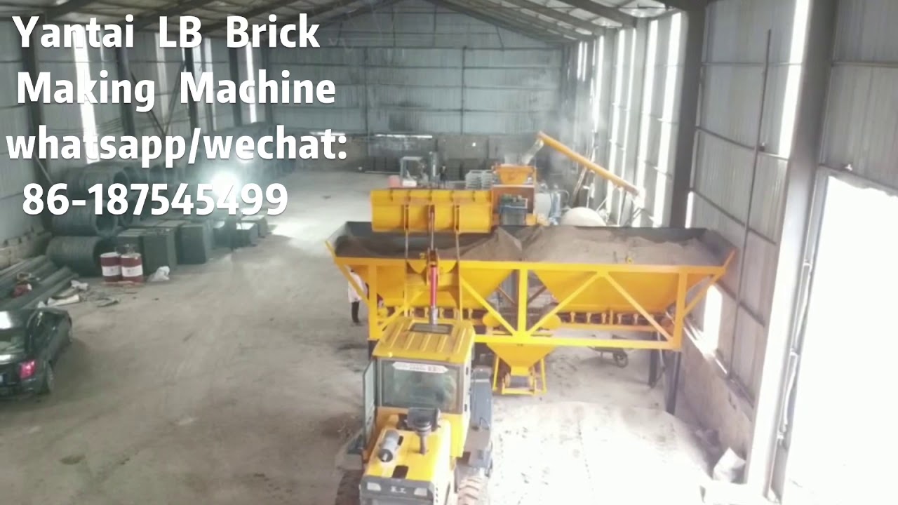 Brick Machine Production Line - YouTube
