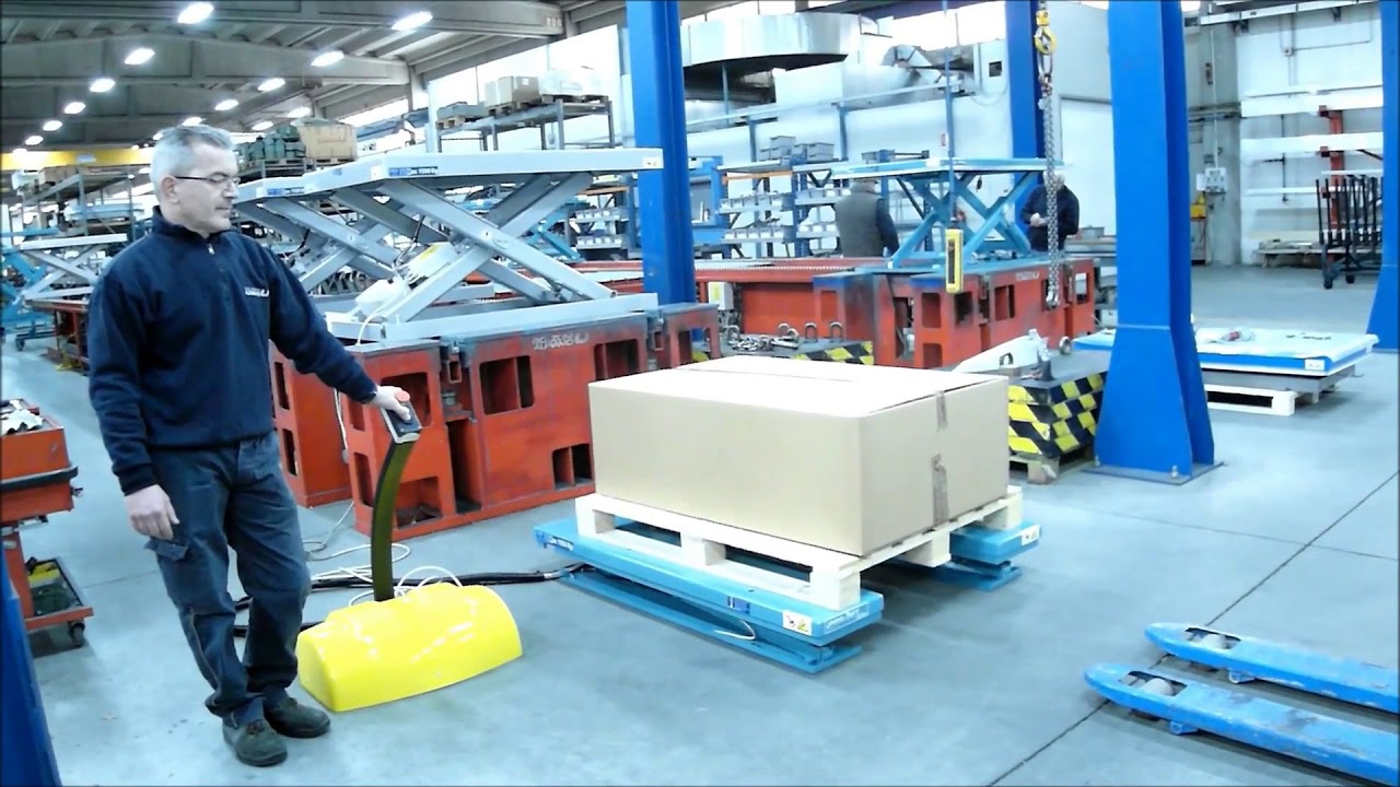 Masa de ridicare cu platformă U - YouTube