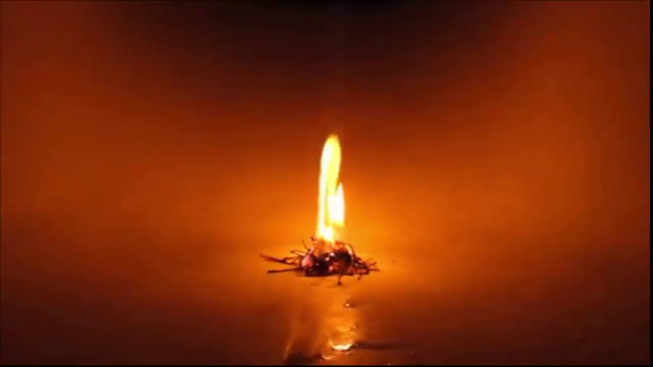 Candlelight - Candle Burning..From Beginning to Fading to Nothingness ...