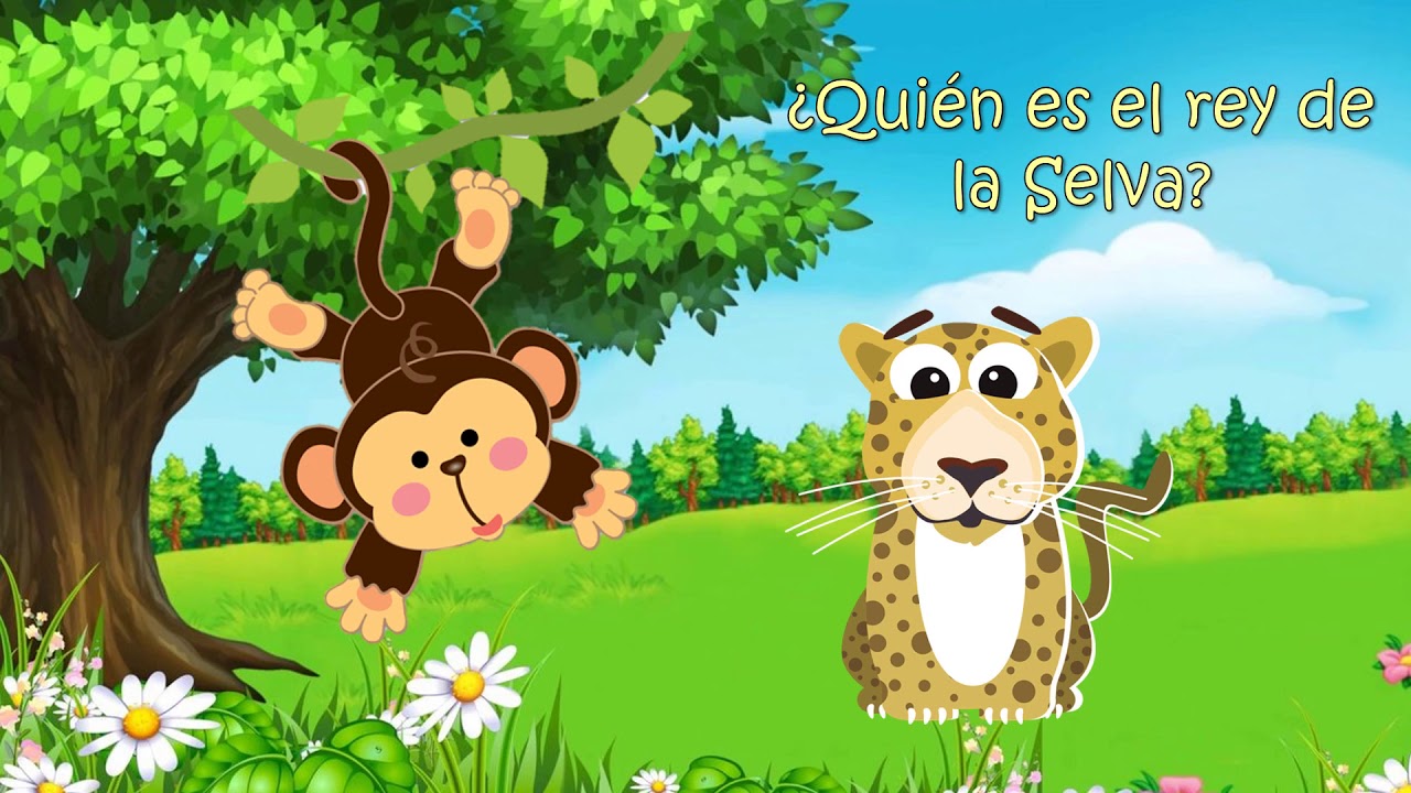¿QUIEN ES EL REY DE LA SELVA? BYRON ARMANDO musica para niños children ...