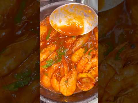 Recette crevette sauce rouge ! rapide à faire #recetterapide#crevettes#food#recette#recettefacile