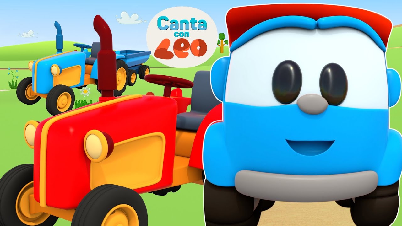 Canta con Leo el Camión - Trenes y Tractores - 2 Horas Mix con Cuatro ...
