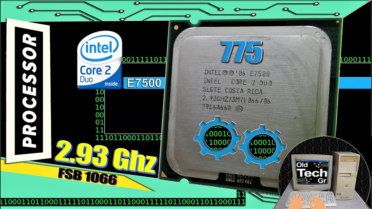 INTEL E7500 SLGTE 2.93GHz Socket 775 CPU Processor - YouTube