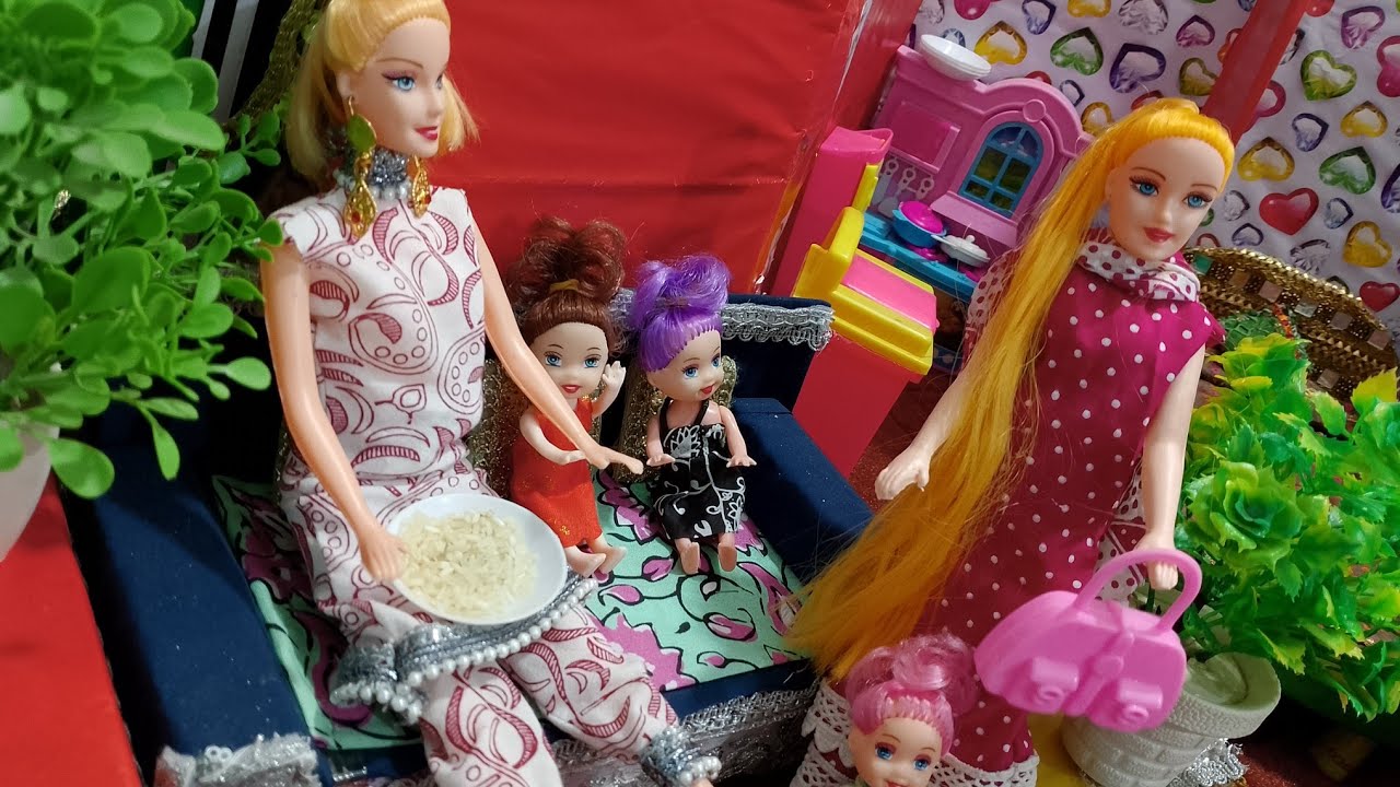 Barbie Doll 🎎 NY AJJ Banai Biryani 🤪🧑‍🍳🧑‍🍳🔥🔥 Barbie House vlogs 😍🥳 ...