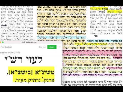 כתובות צו דף יומי מסכת כתובות דף צו Daf yomi Ketubot daf 96 - YouTube