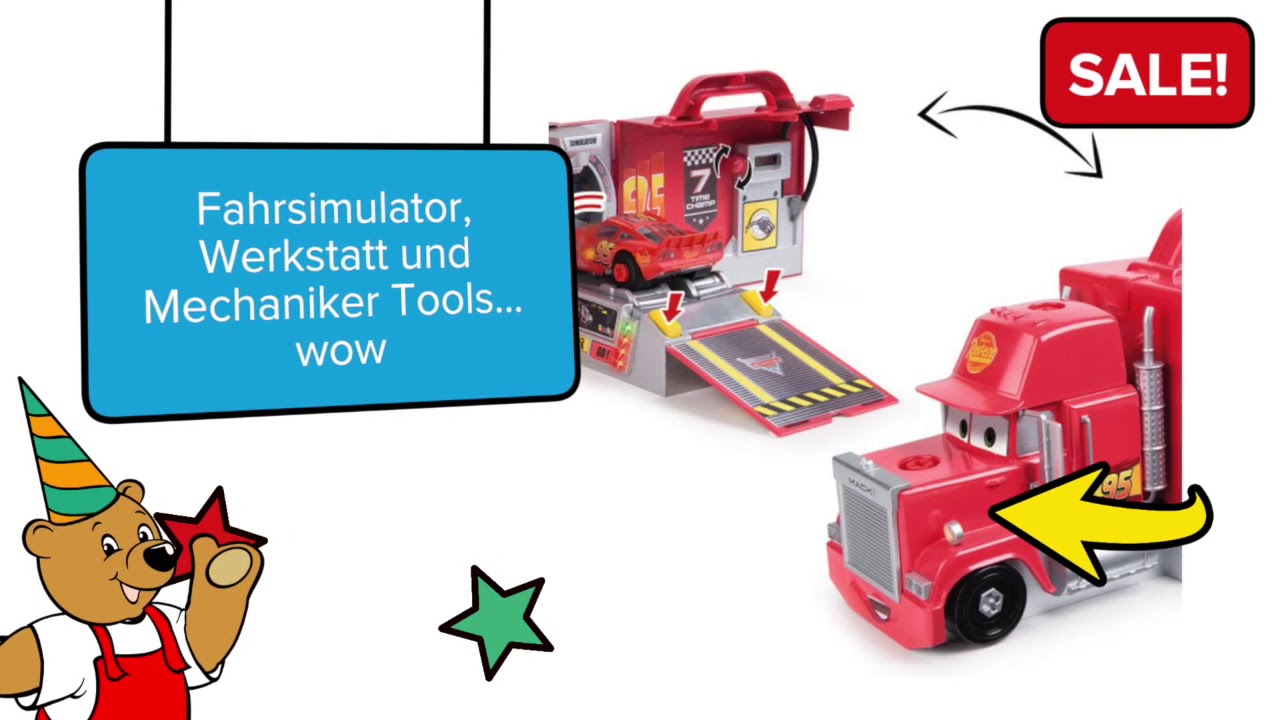 Smoby - Cars Mack Truck Simulator - YouTube