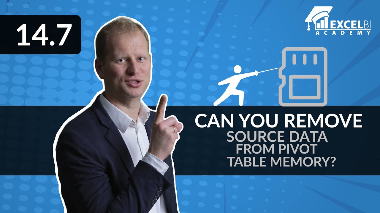 14 7 Can You Remove Source Data From Pivot Table Memory Excel Pivot Tables COURSE YouTube 14 7 Can You Remove Source Data From Pivot Table Memory Excel Pivot Tables COURSE YouTube