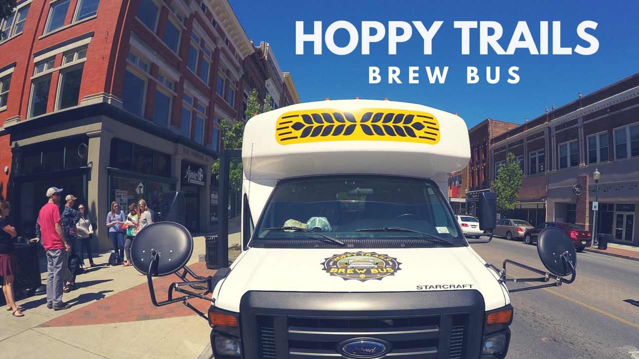 Hoppy Trails Brew Bus Experience - YouTube