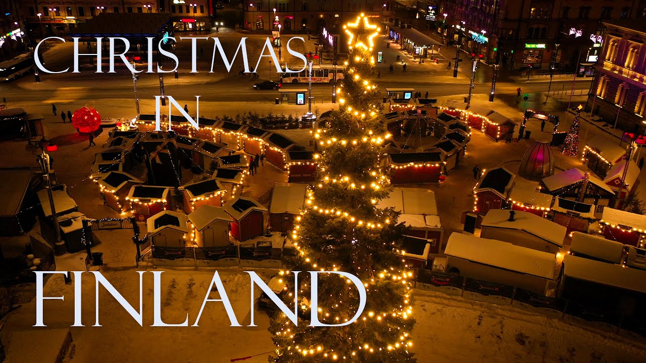 Christmas comes to Finland | Christmas views in Finland | Christmas ...