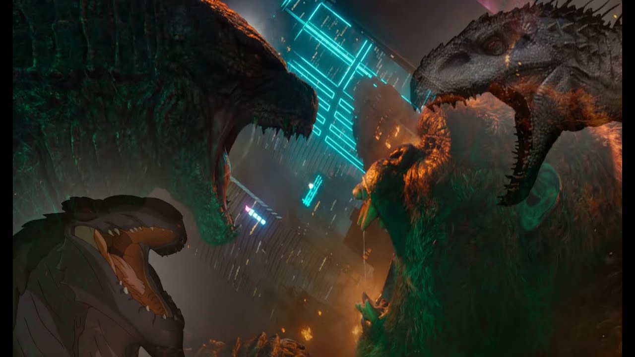 Godzilla and Kong Roar Off but its Monsterverse Zilla and Indominus Rex ...